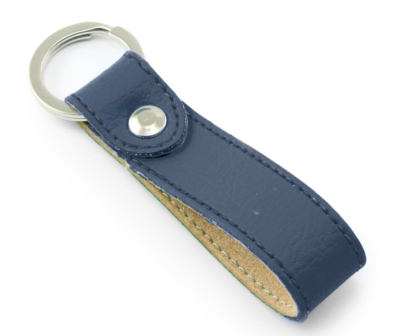 Recycled ELeather Rectangular Key Fob – Firebrand Promotions